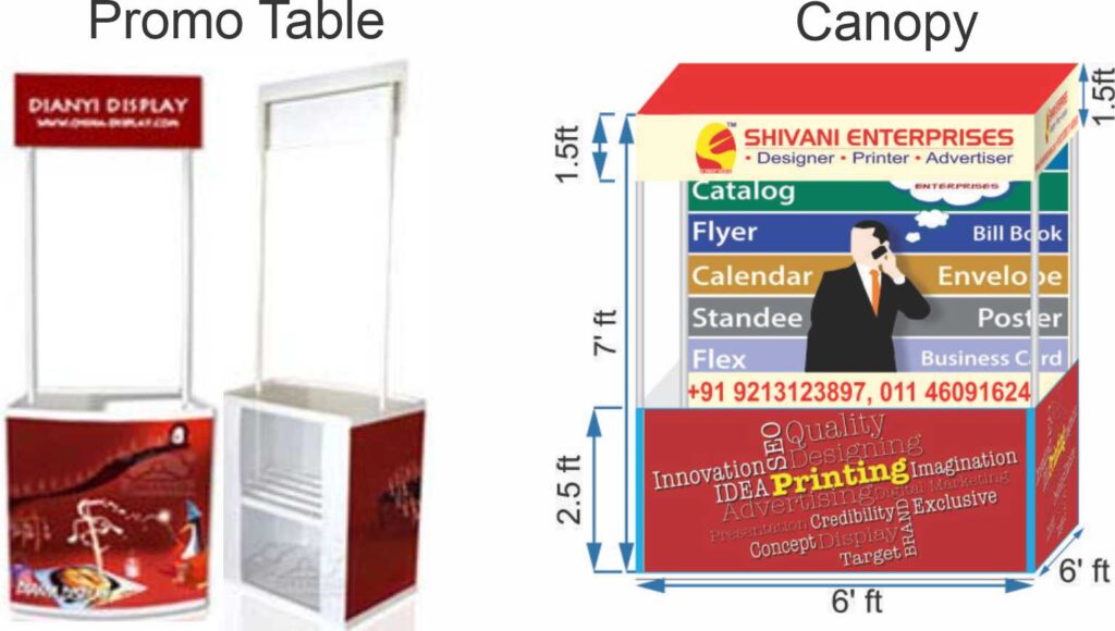 Promo Table Advertising Promotable Manufacturer Delhi ...
