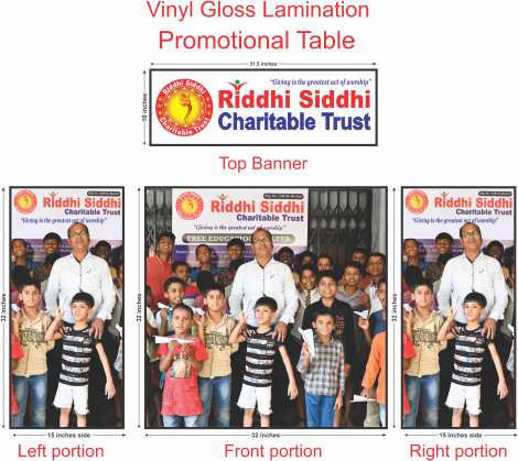 Promo Table Advertising Promotable Manufacturer Delhi ...