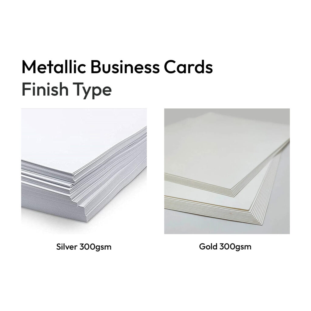 Metallic Business Card - shivanienterprises.com